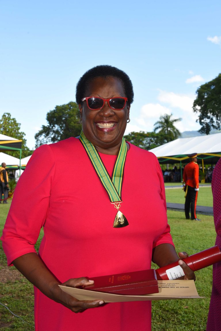 Professor Celia Christie-Samuels awarded national honour “Order of ...